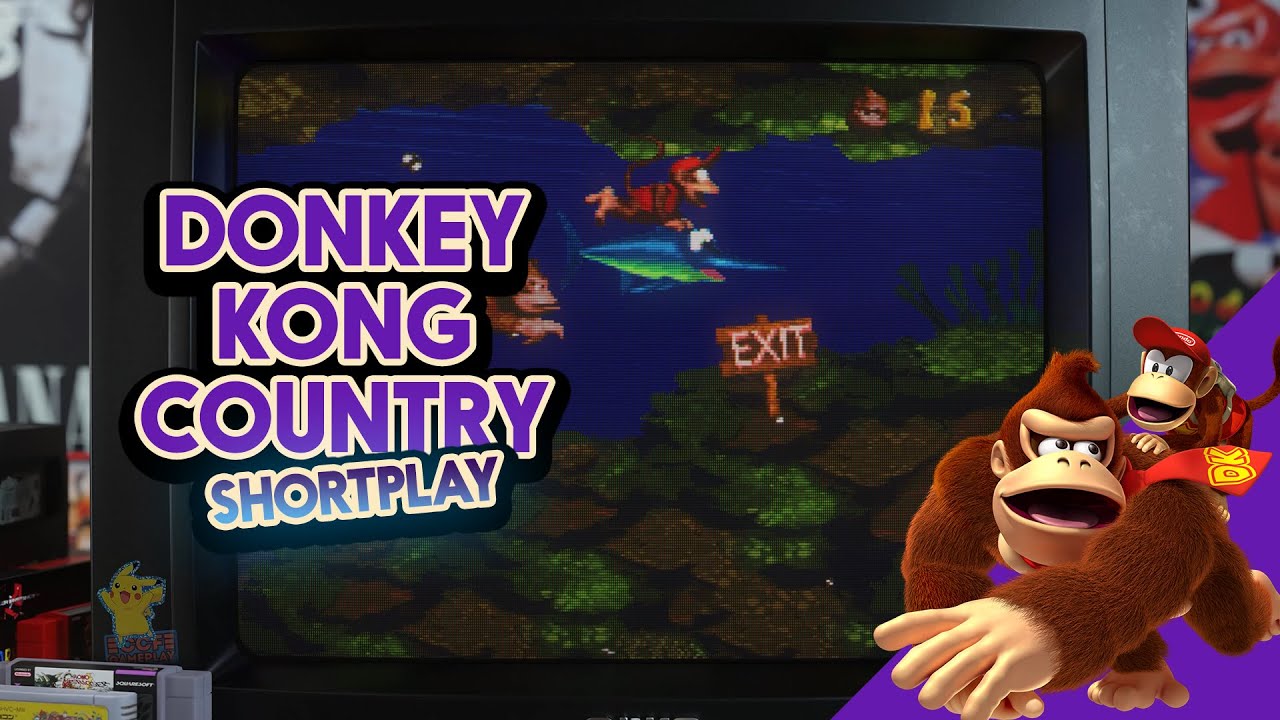 Donkey Kong Country (World 1) | 1994 | Reclaim the Banana Hoard ...