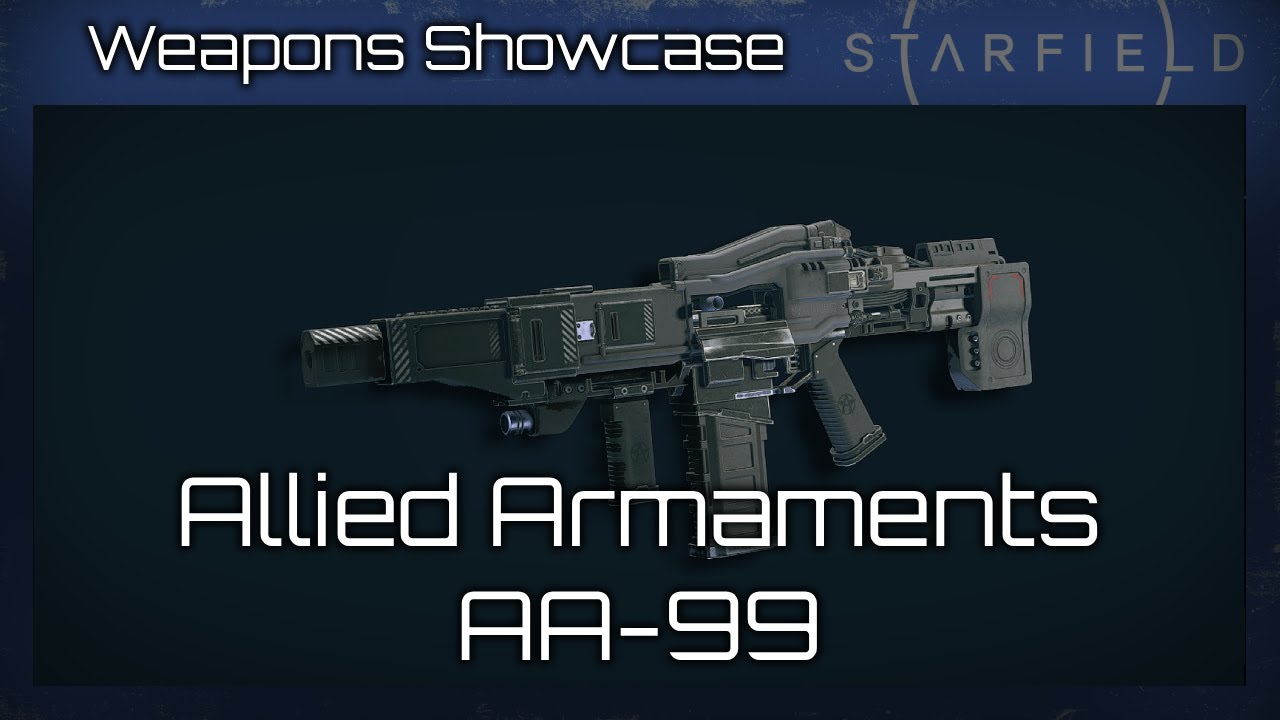 Starfield Weapons Showcase - AA-99 - YouTube