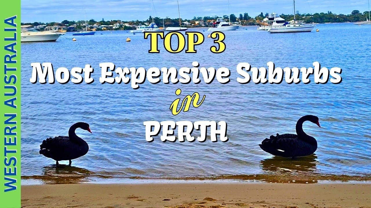 Top 3 Most EXPENSIVE Suburbs in Perth, Western Australia - YouTube