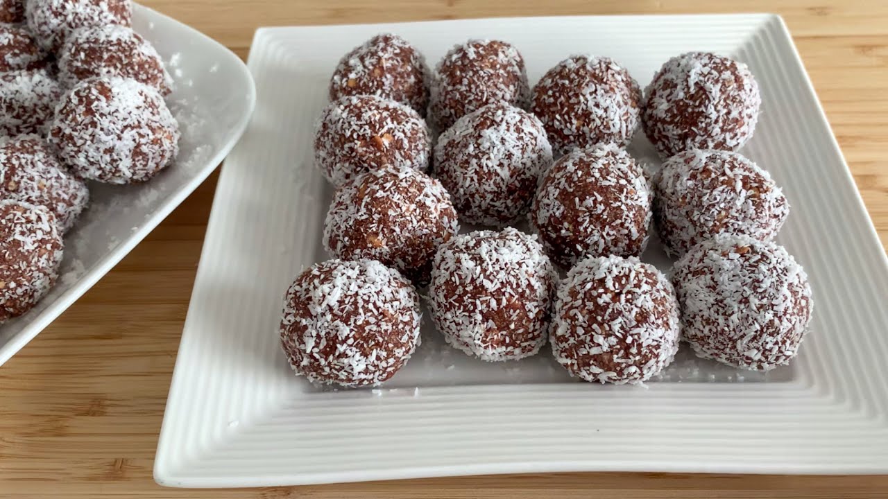 NO OVEN CHOCOLATE COCONUT BALLS | EASY AND QUICK RECIPE - YouTube