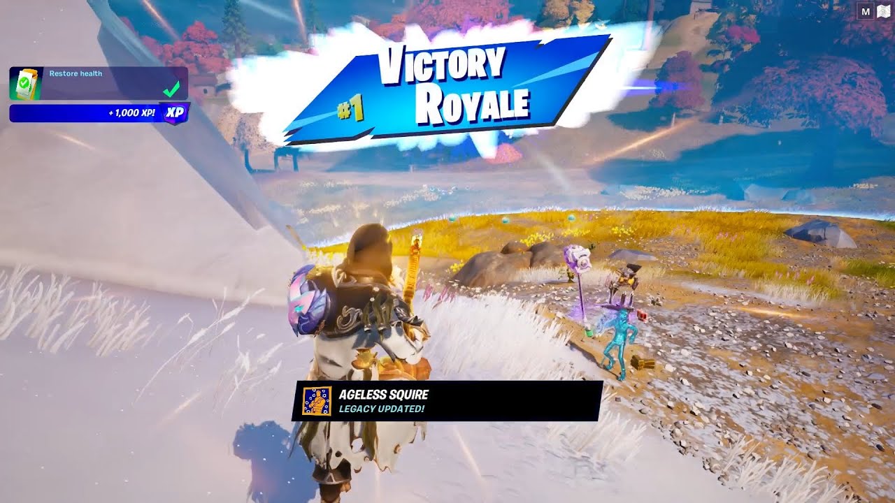 New Map Chapter 4 - Victory Battle Royale Solo Gameplay ! Zero Build ...