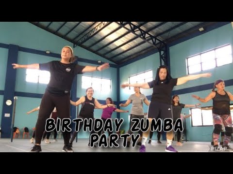Birthday zumba party - YouTube