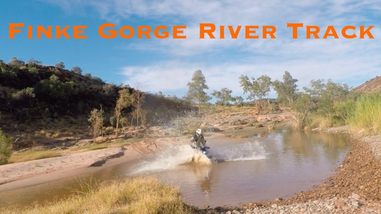 Finke Gorge River Track WR250R in 4 mins (Australia June 2022) - YouTube