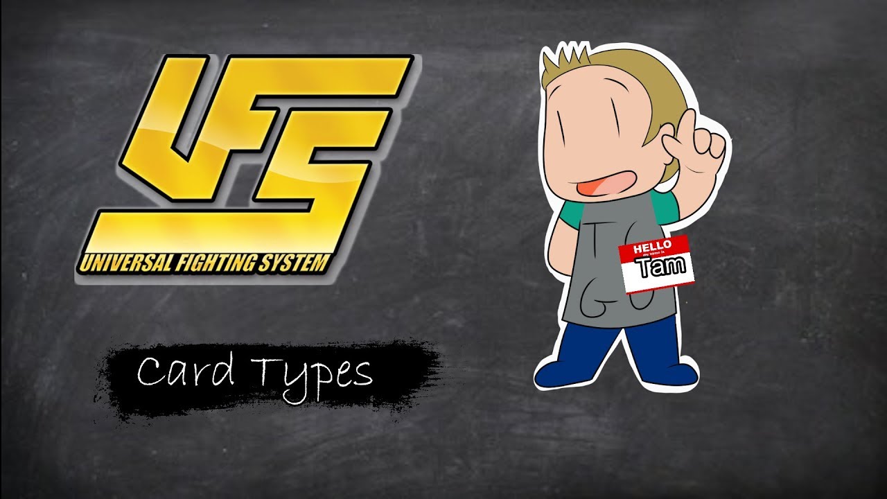 Card Types In UFS- UFSU Crash Course (How to play UFS) - YouTube