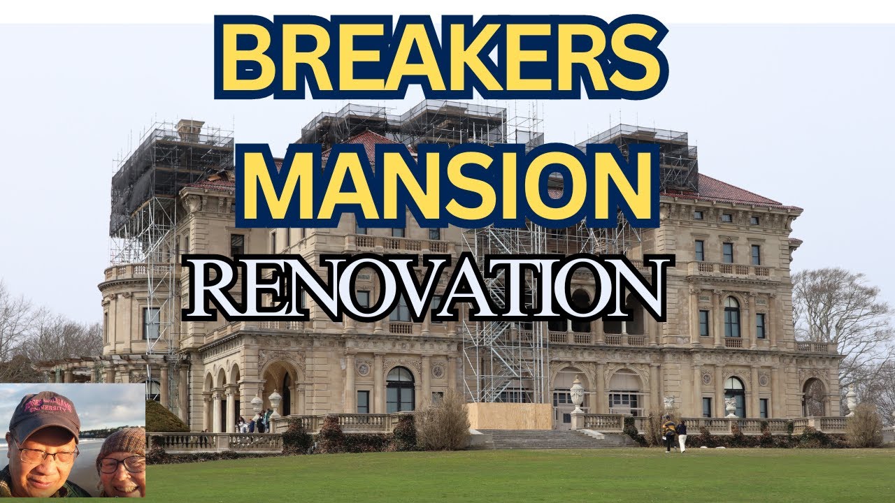The Breakers mansion is in renovation. The one of the most beautiful ...