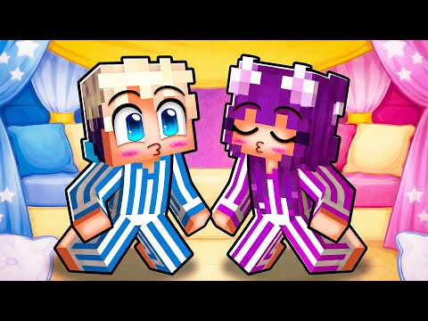 Elly Küsst Lumi auf einer ÜBERNACHTUNGSPARTY in Minecraft…