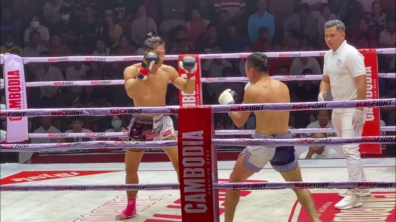ម៉ឺន មេឃា 🇰🇭 Vs 🇨🇳 វ៉ូ ជីនហាវ Meun Mekkhea Vs Wu Chenhao 25082024 ប្រដាល់ Youtube