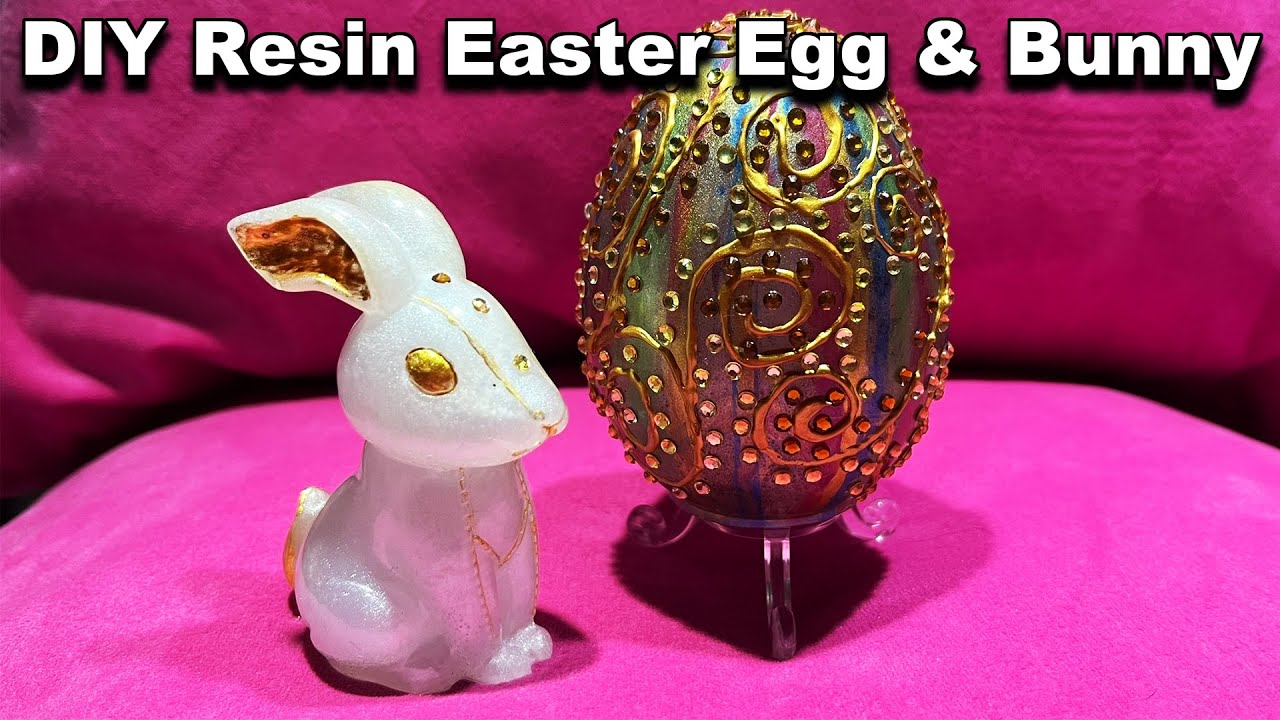 How To Make: DIY Resin Easter Egg & Easter Bunny - YouTube