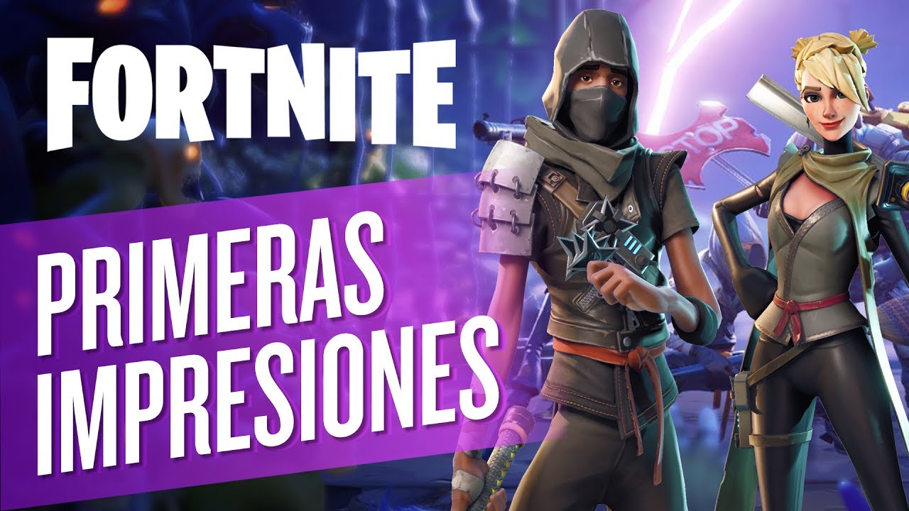 FORTNITE | ¡PRIMERAS IMPRESIONES! | GAMEPLAY ESPAÑOL - YouTube