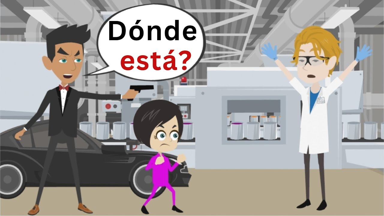 Se Acabó! Lisa... Spanish short Story with Subtitles - YouTube