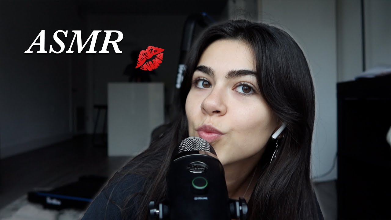 ASMR triggers you suggested | clipping your hair back, kisses, teeth ...