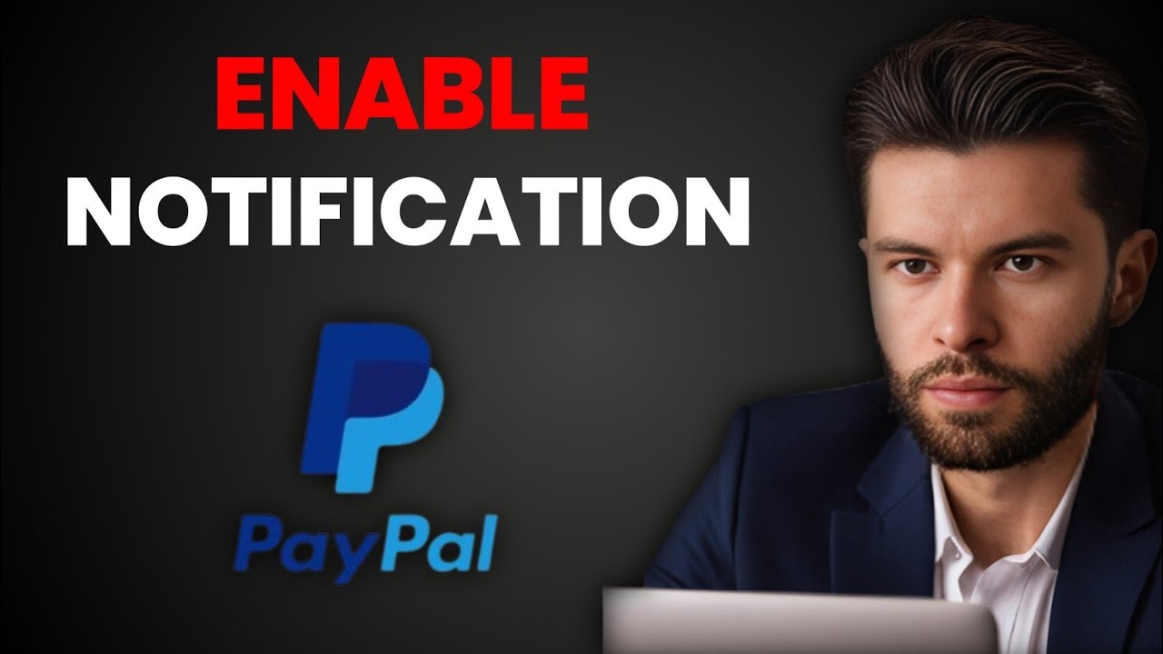 how to enable notification on paypal - YouTube