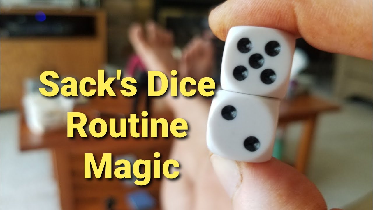 Sack's Dice Routine Magic Trick - YouTube