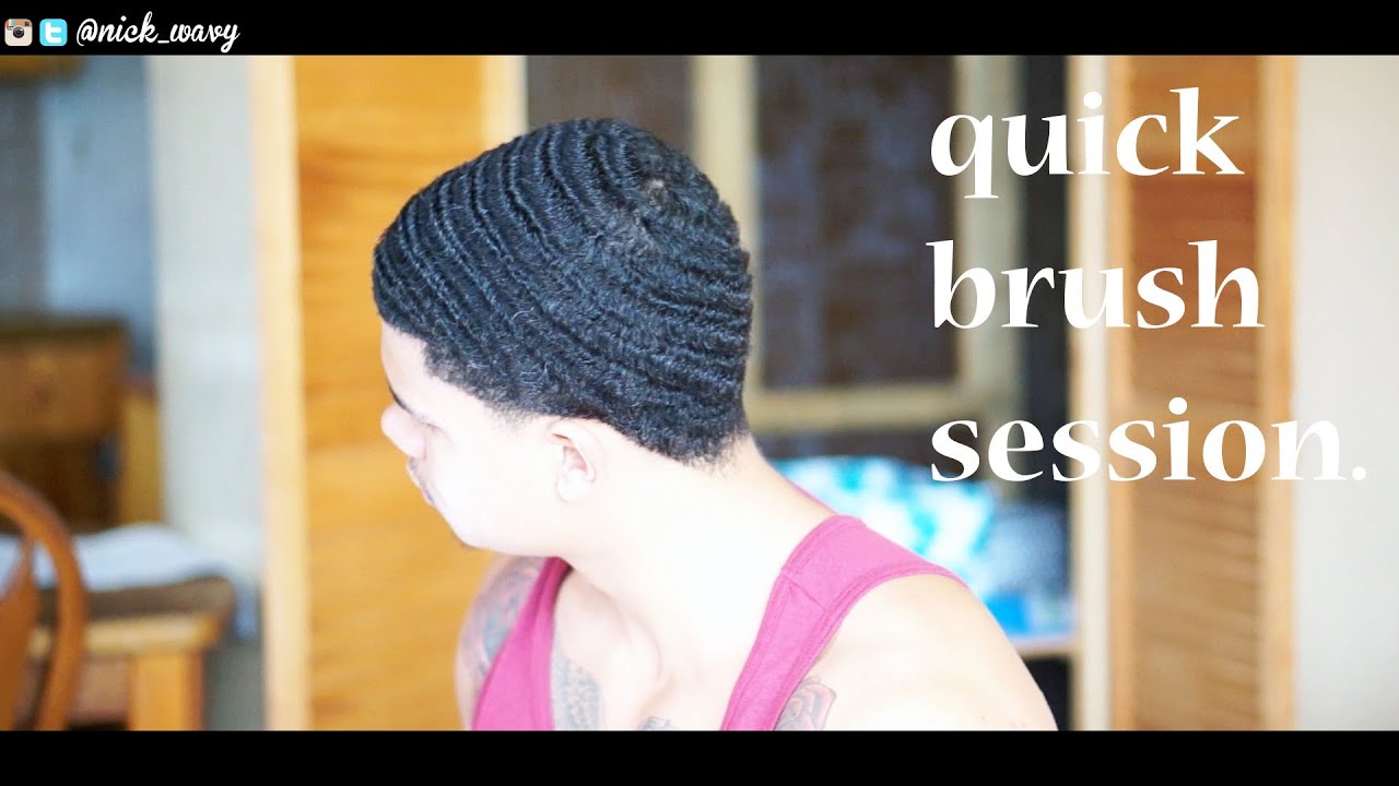 360 WAVES : QUICK BRUSH SESSION - YouTube