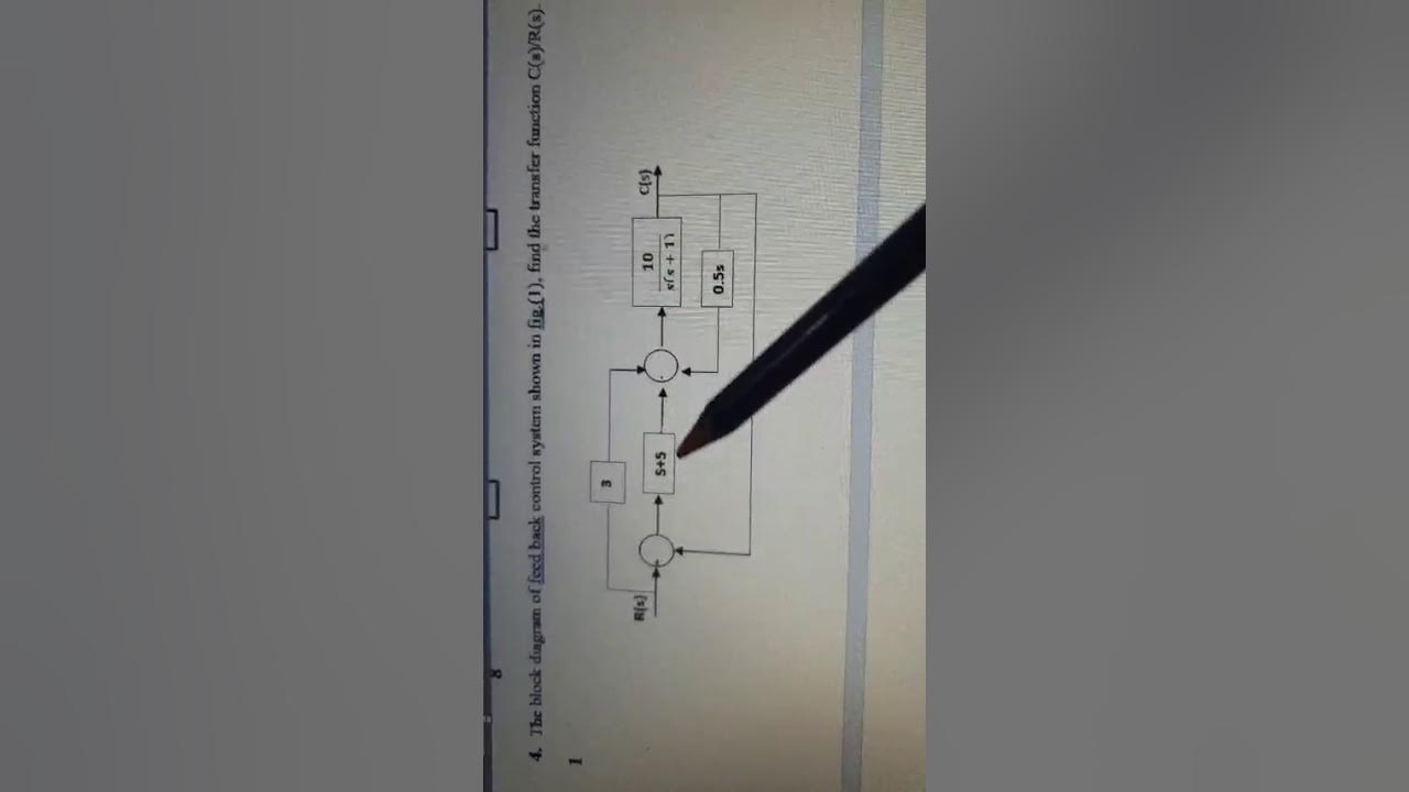 block diagram reduction tutorial 3 - YouTube