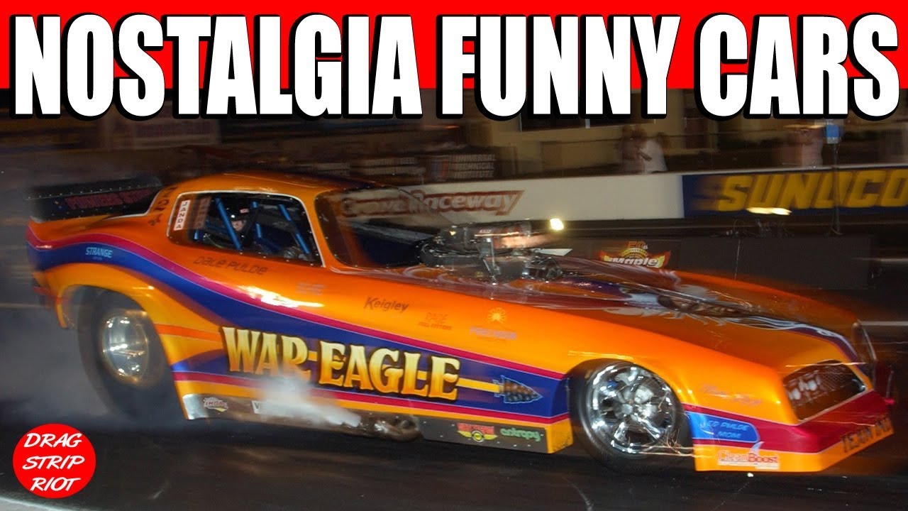 Nostalgia Funny Cars Drag Racing Maple Grove Raceway - YouTube