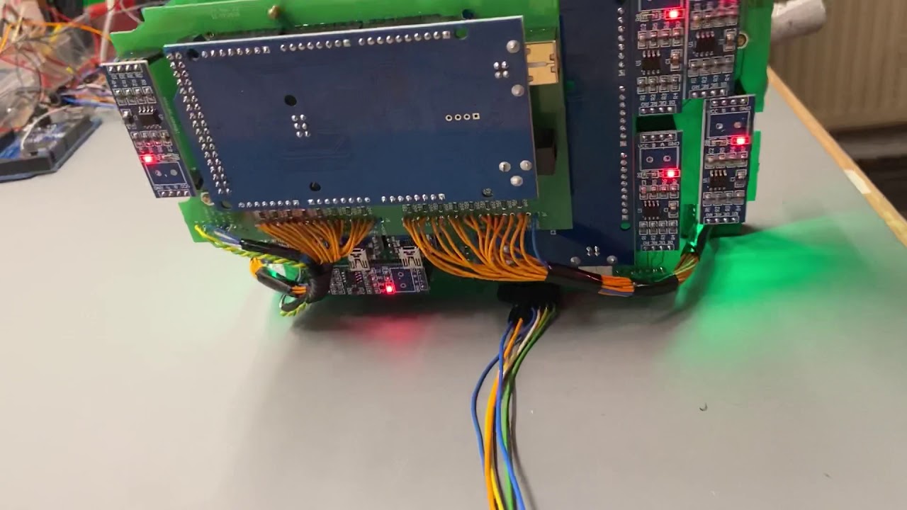 Up Front Controller UFC redesign | F/A-18C Simpit | First display test ...