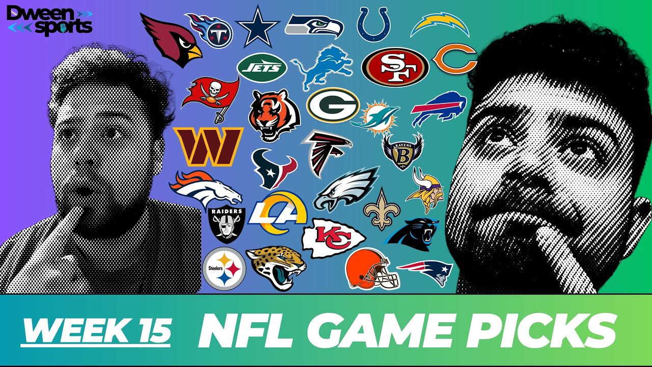 WEEK 15 NFL GAME PREDICTIONS!! RAPID FIRE STYLE!!! - YouTube