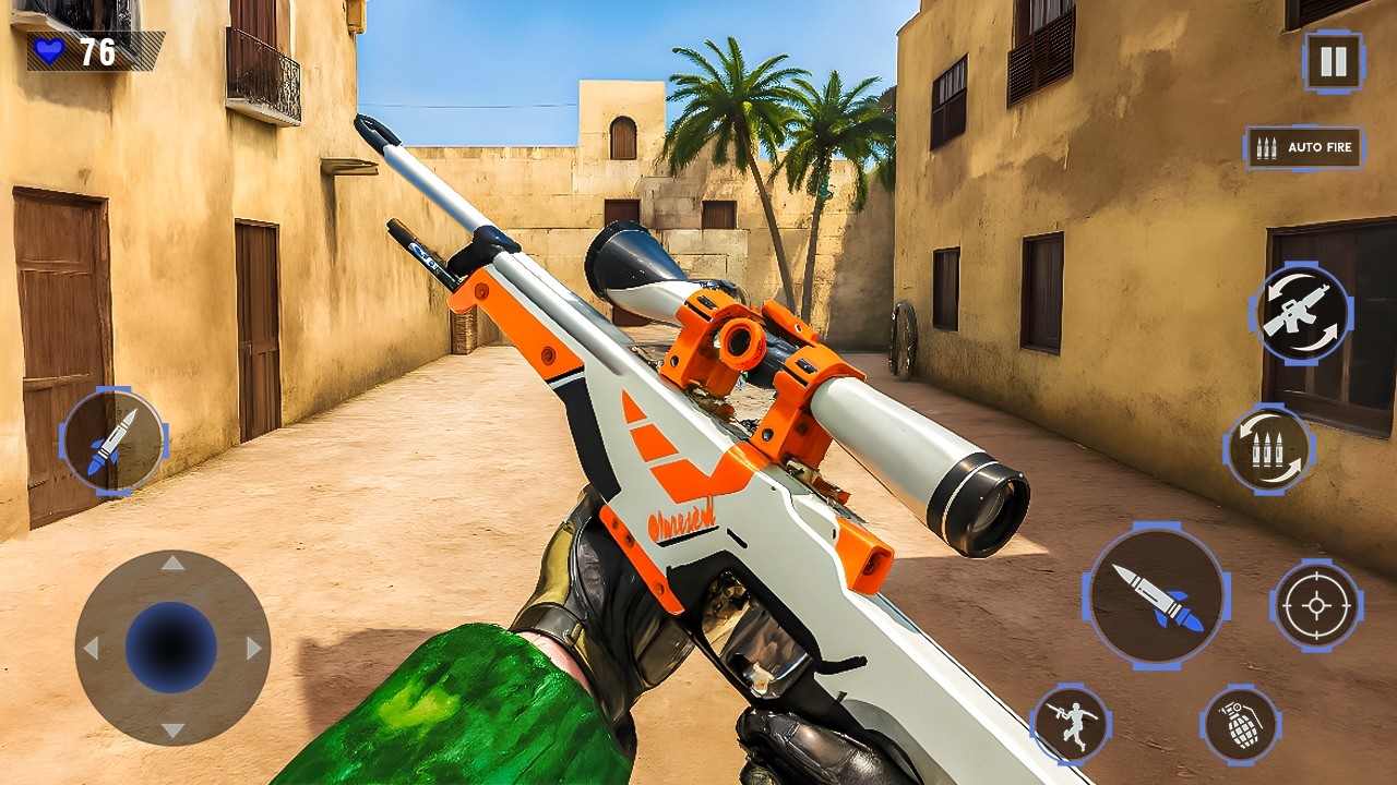 Fps Shooting Mission Gun Games - Offline Gun Game - Android Gameplay ...