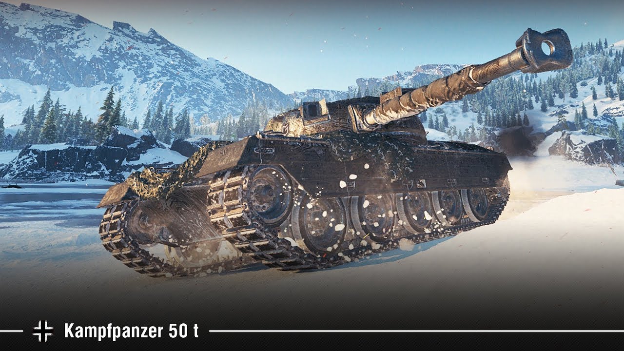 Kampfpanzer 50 t | Glacier - YouTube