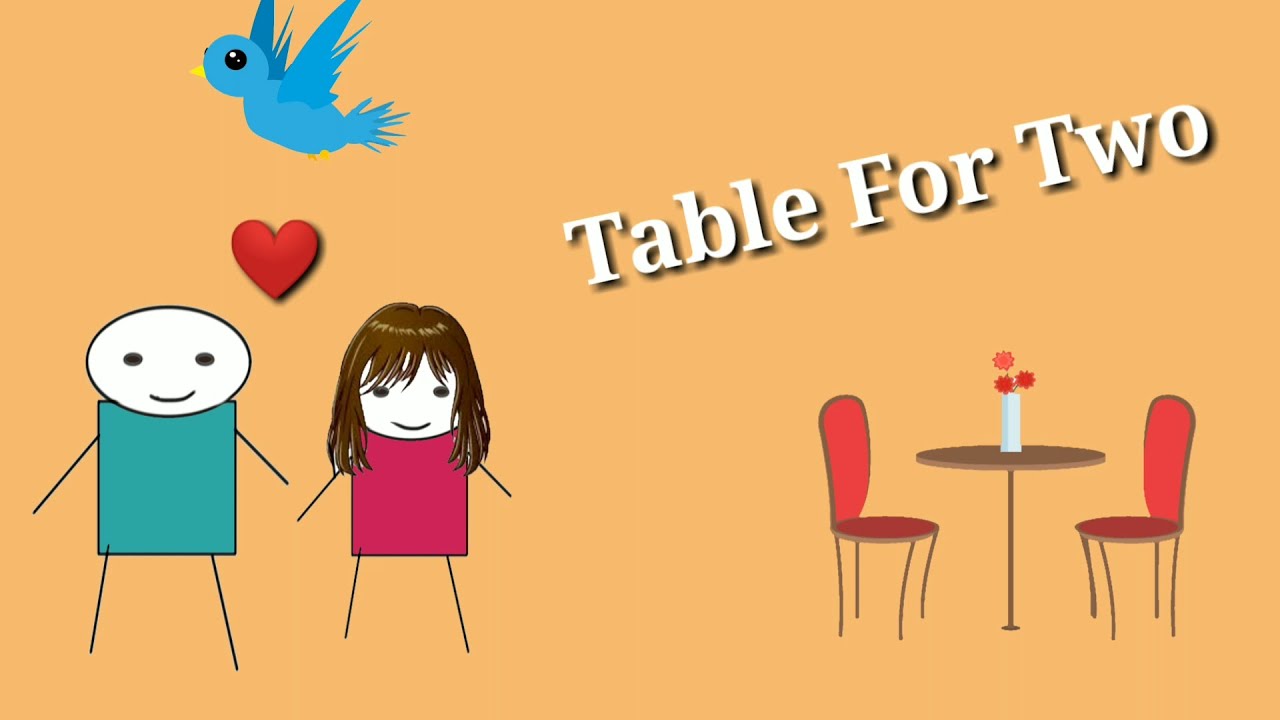 Weird short stories - Table For Two (funny short video) - YouTube