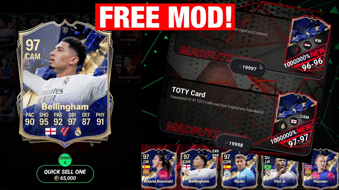 *NEW* UNLIMITED TOTY METHOD IN MADFUT 25!! | MOD & BOTS!! - YouTube