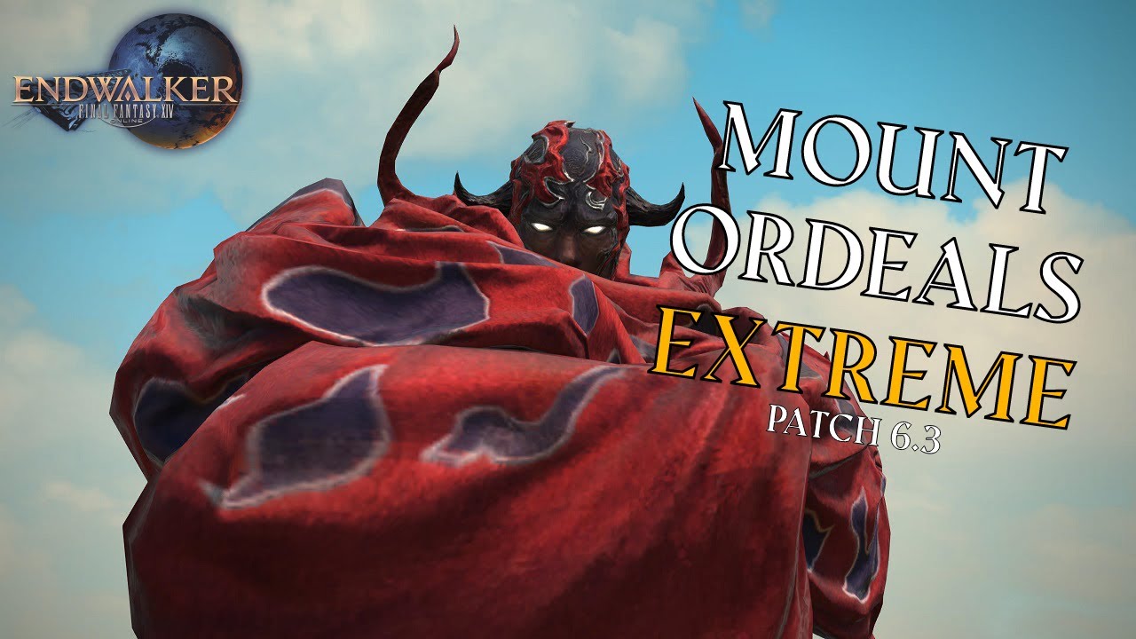 Mount Ordeals Extreme - Reaper POV - PF Strats - Final Fantasy XIV ...
