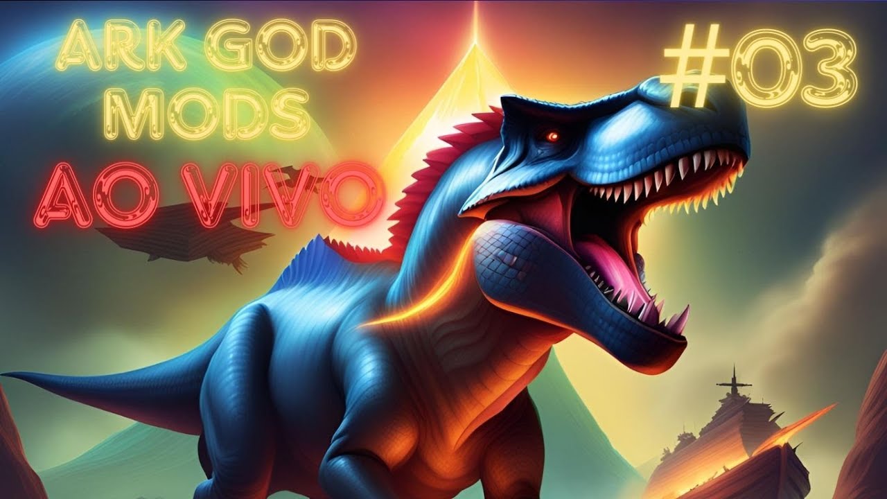 🔴AO VIVO # 03 ARK GOD MODS ,Primal fear, Eternal e Prometheus!! - YouTube