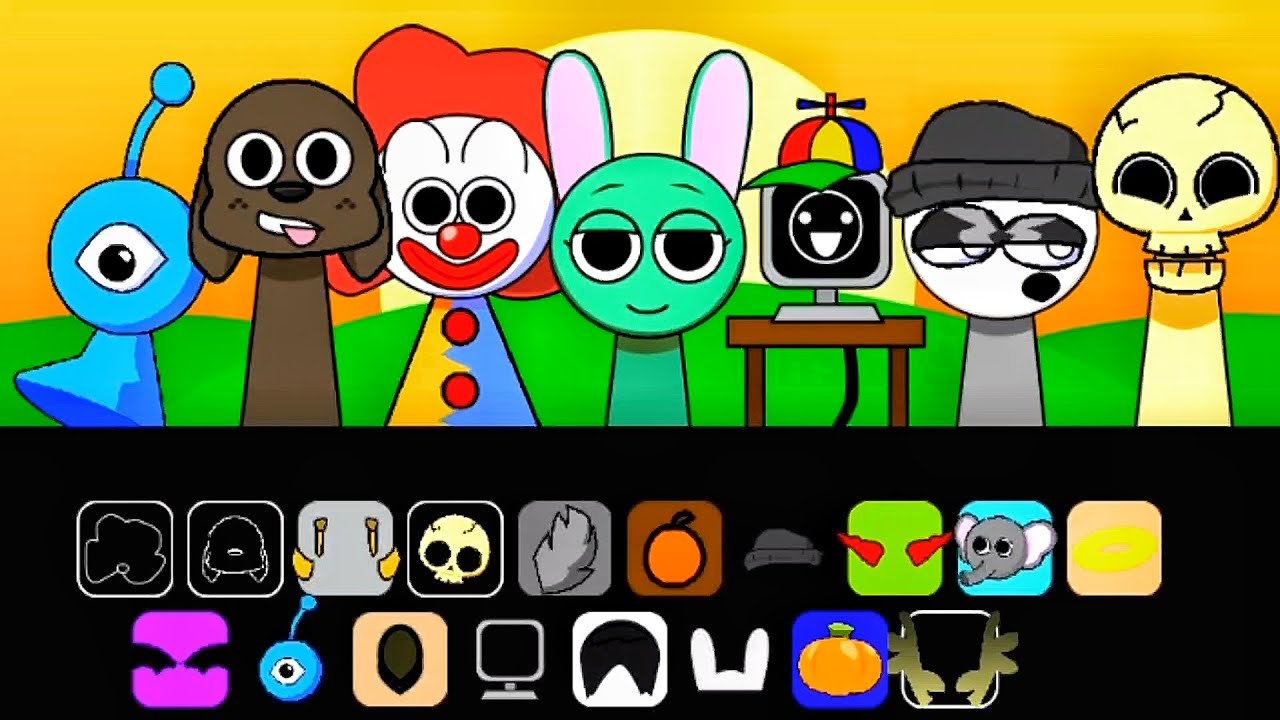 All reaction Incredibox Sprunki - Freaky Song video 56 (MOD/COVER ...