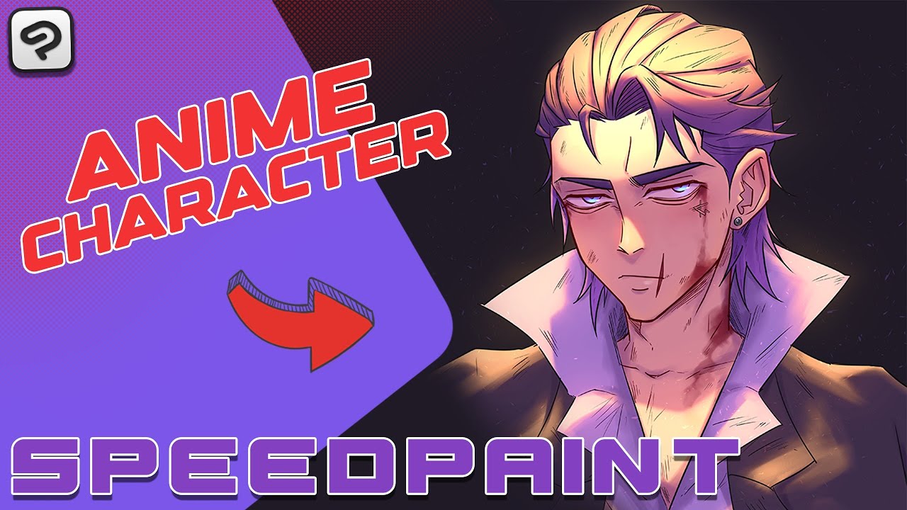 Anime Character || Speedpaint [Clip Studio Paint] - YouTube
