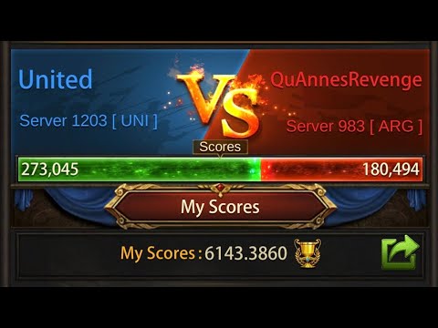 Evony The Kings Return // BOC with Jessie ☂️ // UNI vs ARG - Monsters ...