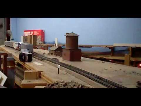HO Scale Train Wreck Caught On Camera - YouTube