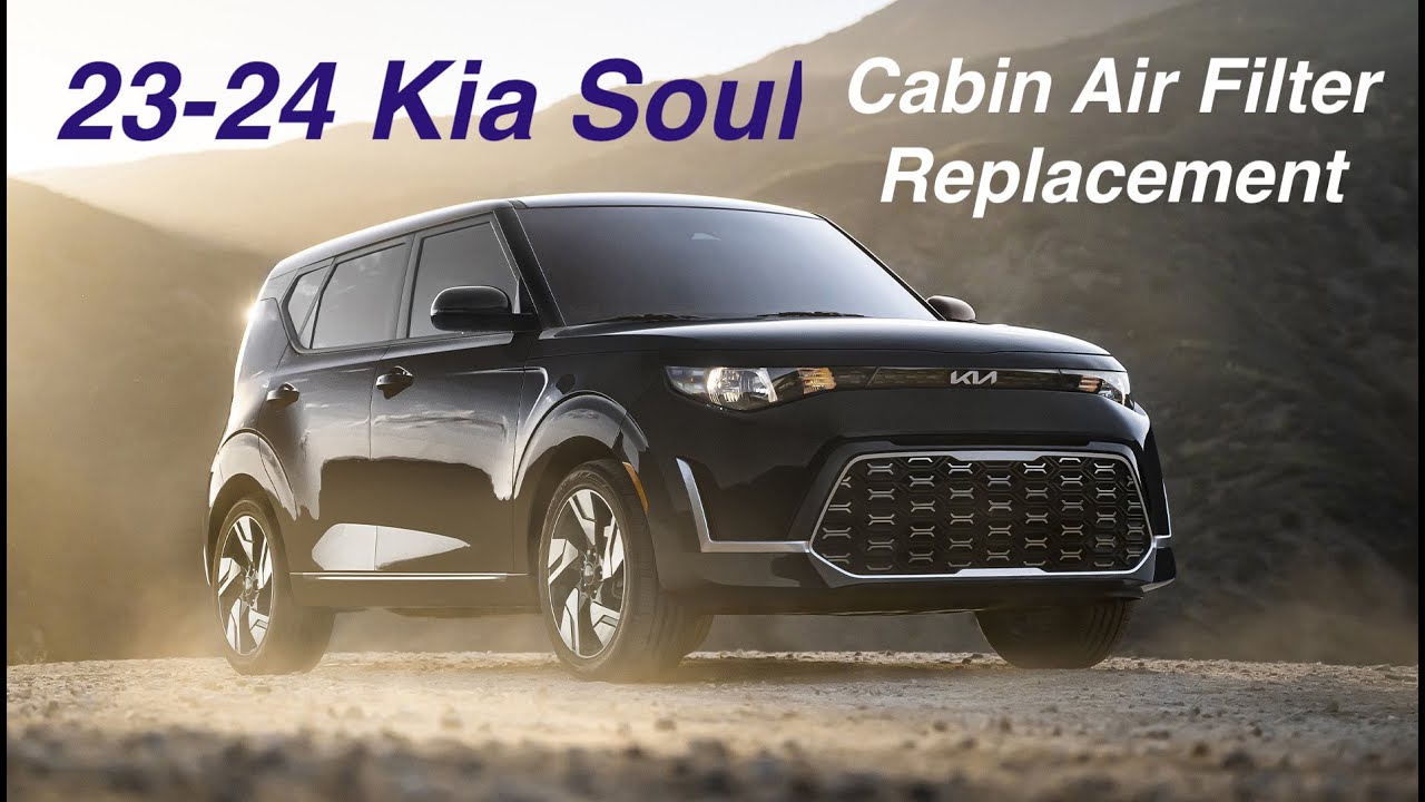 23 Kia Soul Cabin Air Filter Replacement How To 2023 2024 - YouTube