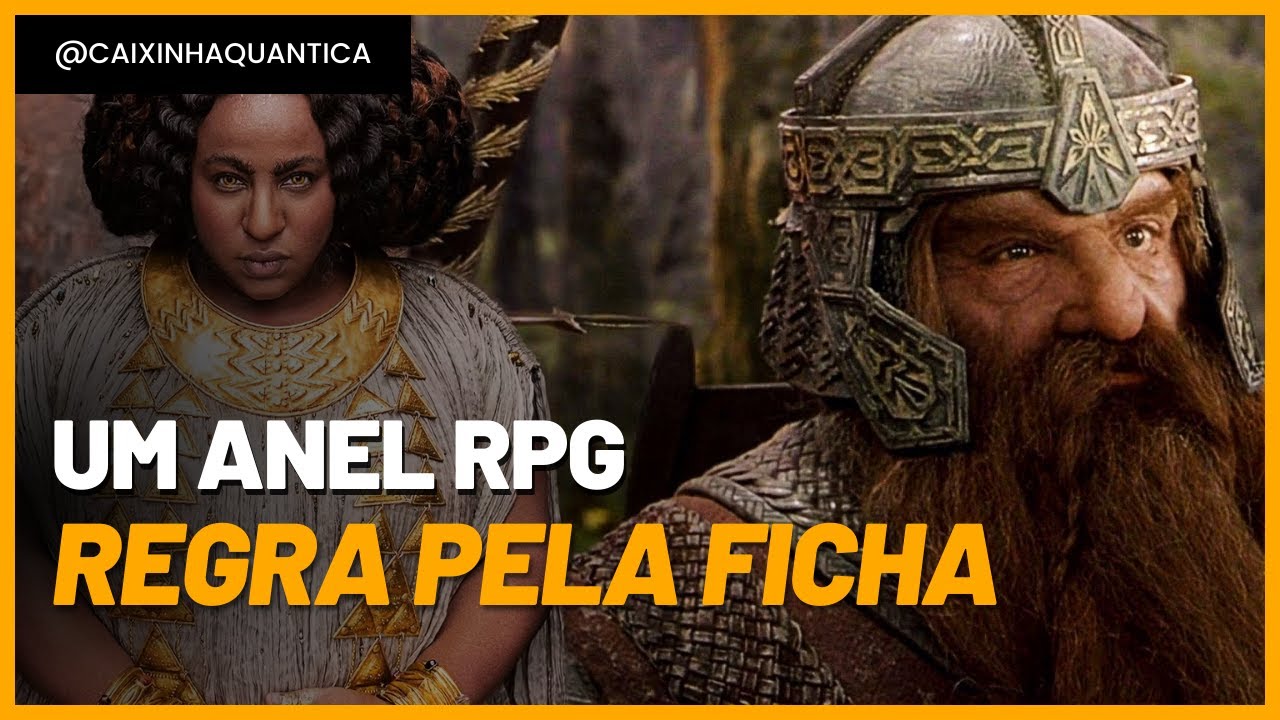 O Um Anel RPG - A Regra pela Ficha - Criação de Personagem (Anã) - YouTube