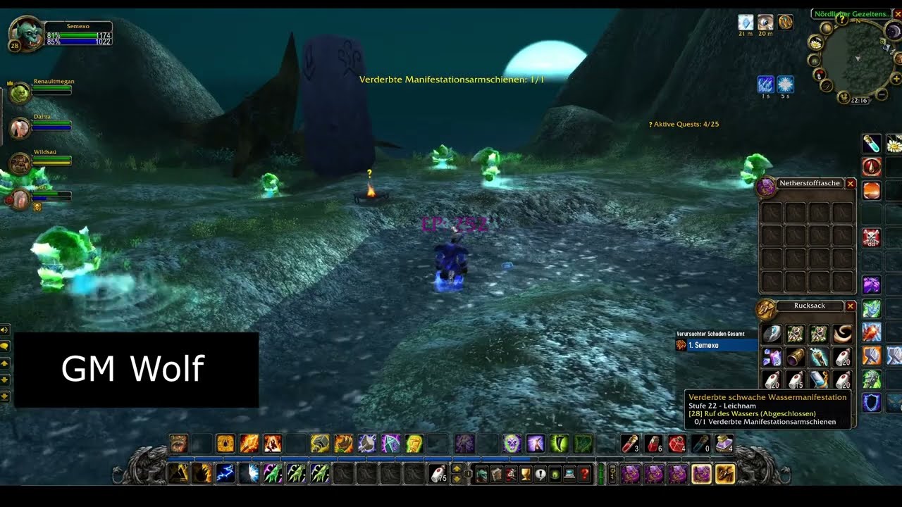 Ruf des Wassers Teil 7 | call of the water | Schamanen Quest | GM Wolf | World of Warcraft ...