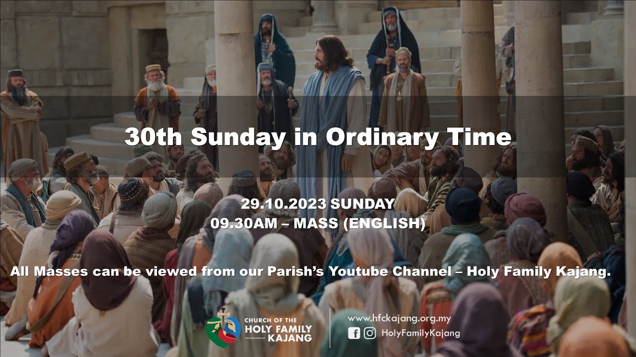30th Sunday in Ordinary Time - YouTube