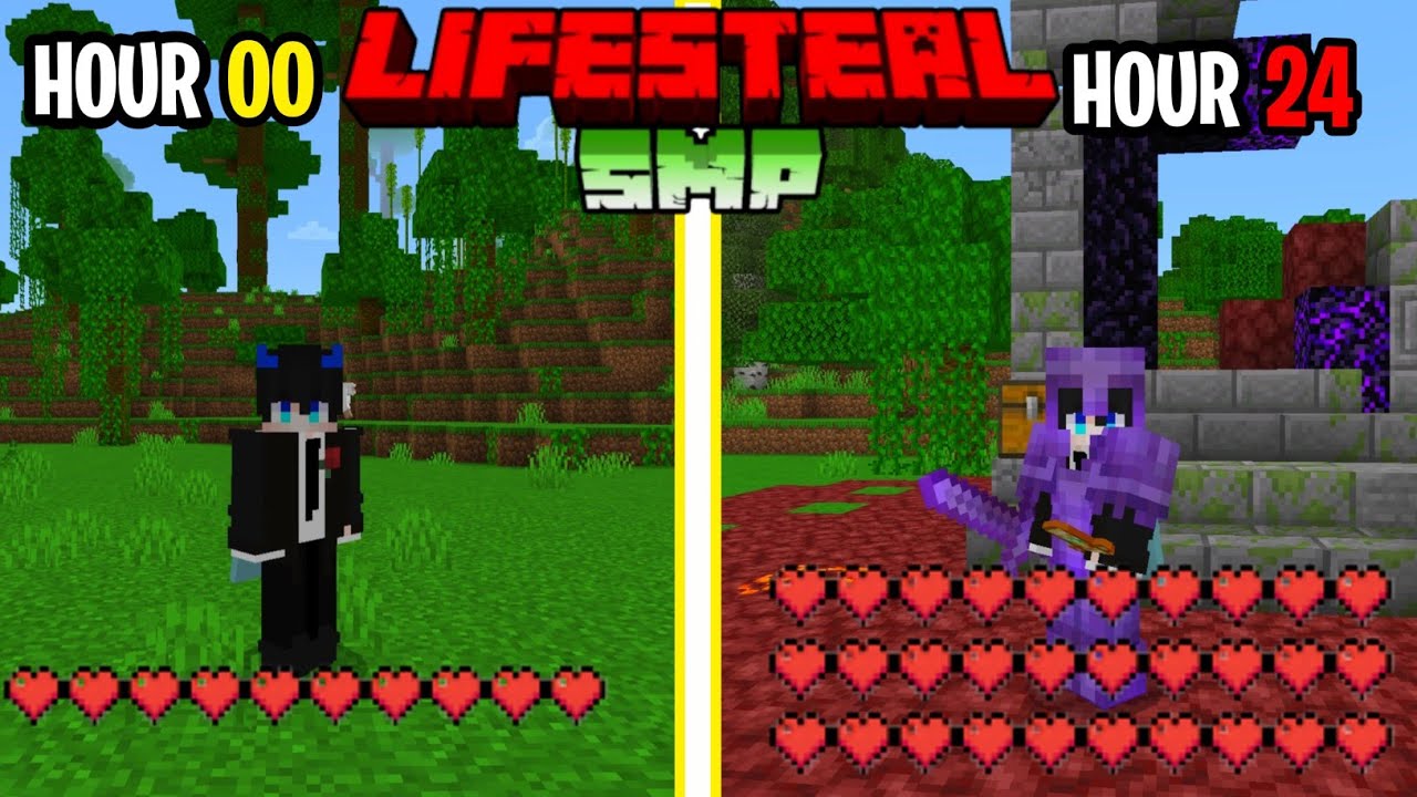 I Joined A New Public Lifesteal Smp "HEARTMC" - FINALLY I GOT MAX IN ...
