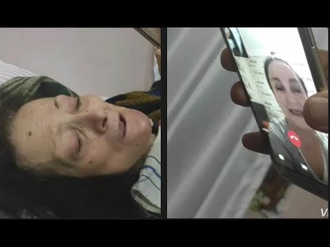 Xəstə yatağında olan xalq artistimiz 30 ildir görmədiyi “qızı” ilə video görüntü vasitəsilə danışdı