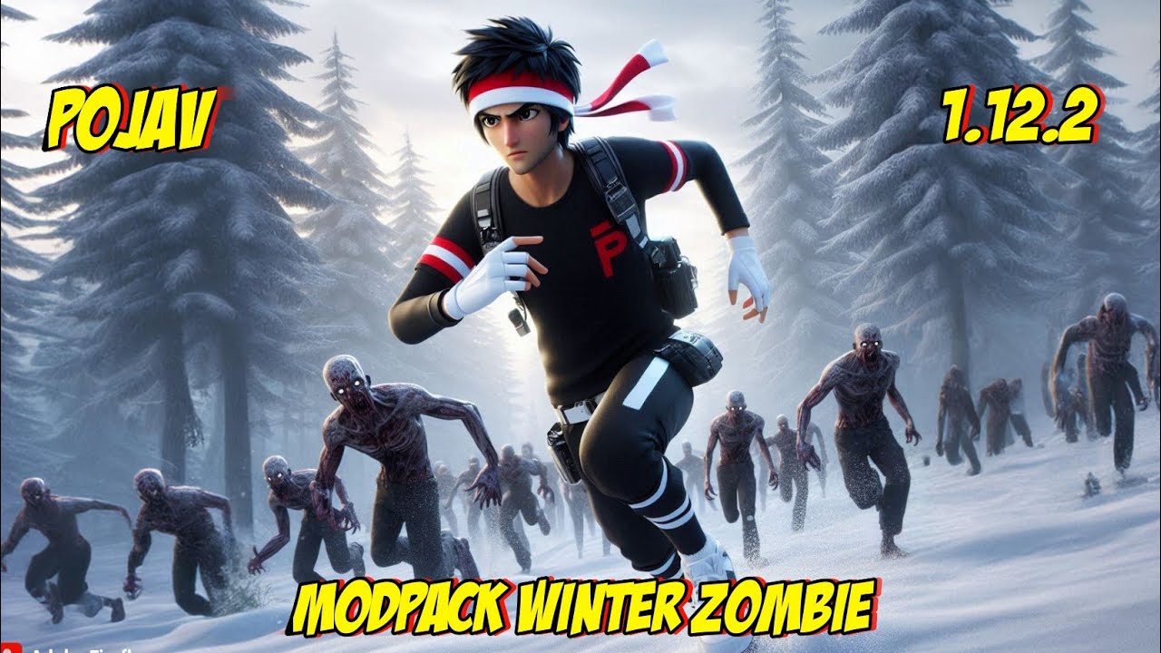 Review Modpack Winter Zombie Pojav Launcher Minecraft Indonesia - YouTube