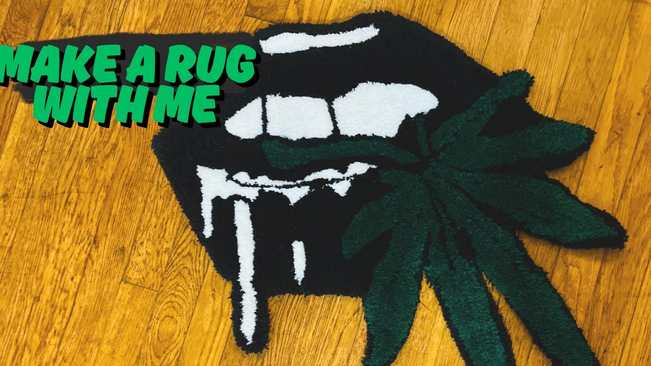 Tufting a 420 Rug - YouTube
