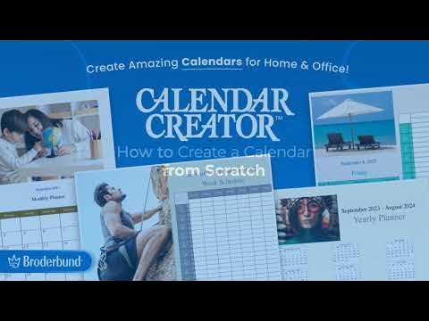 How to Create a Calendar from Scratch - YouTube