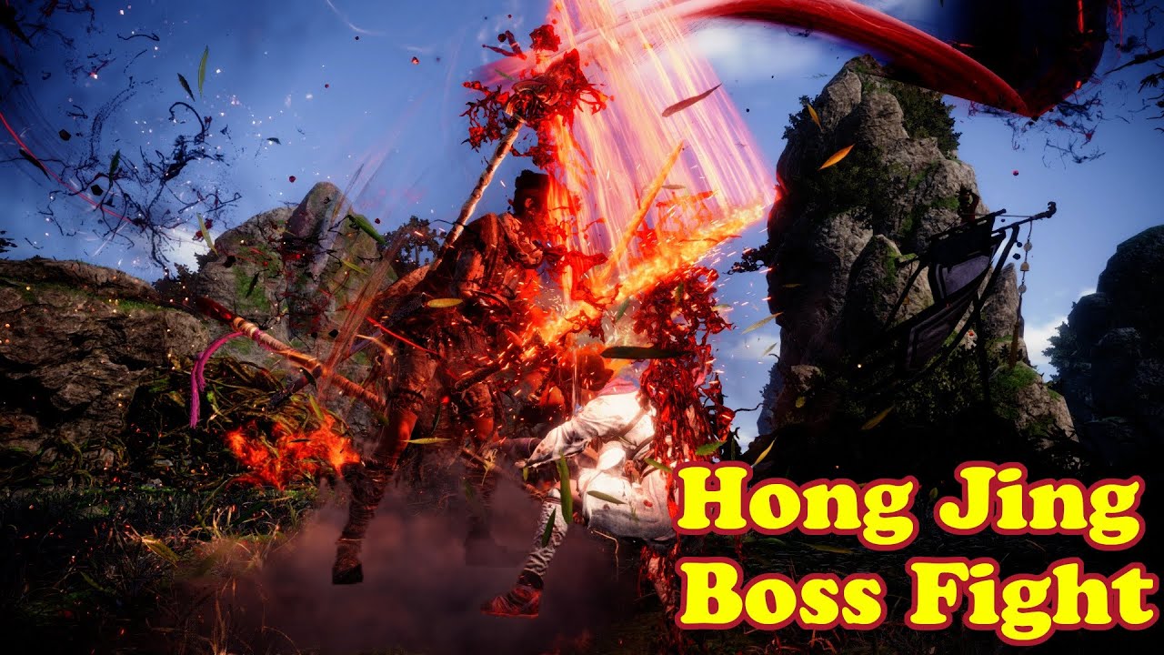 Wo Long: Fallen Dynasty - Hong Jing Boss Battle 4K 60FPS - YouTube