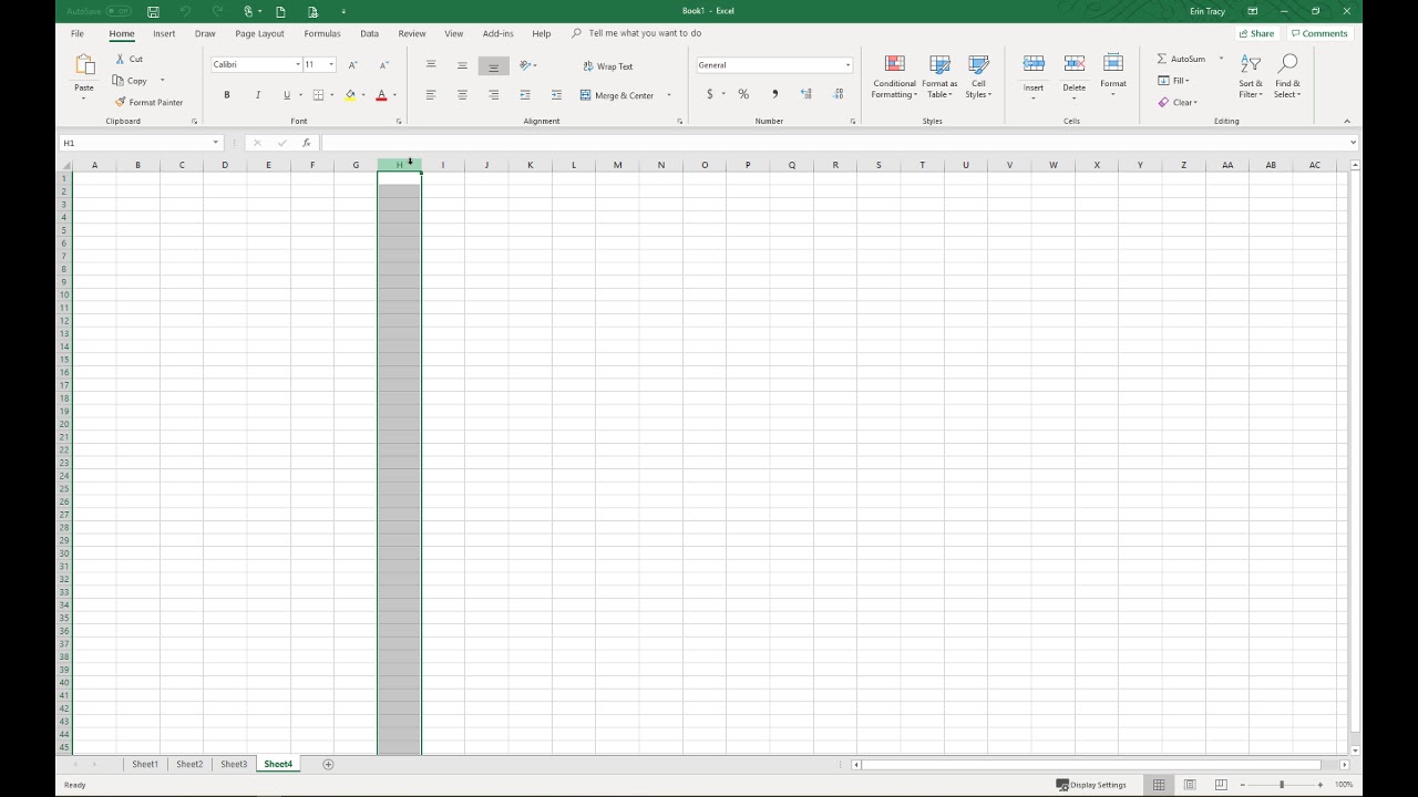Excel Terminology Tutorial - YouTube