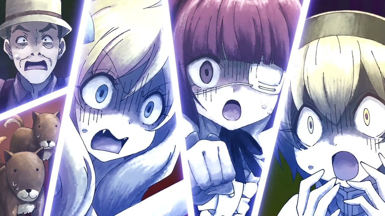 Yurine Punches Angel Lierre | Jashin-chan Dropkick X Ep1 - YouTube