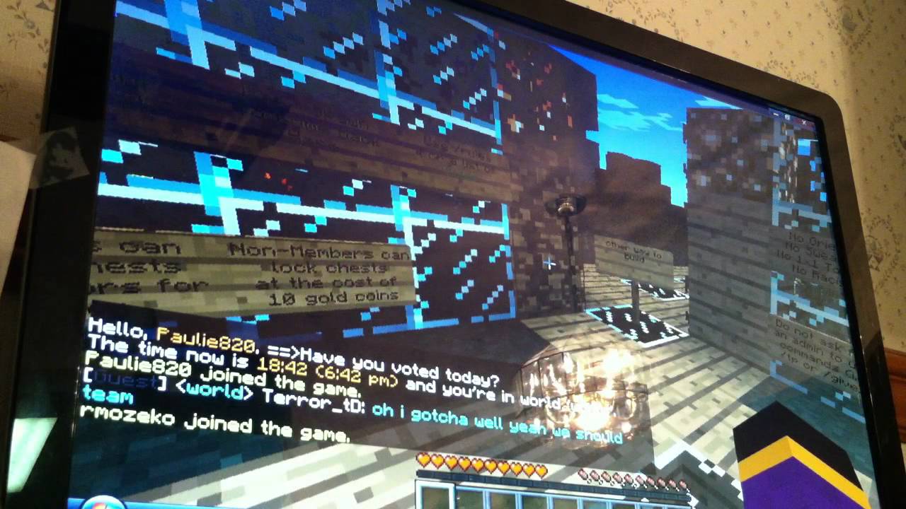 Minecraft- Really cool severs! - YouTube