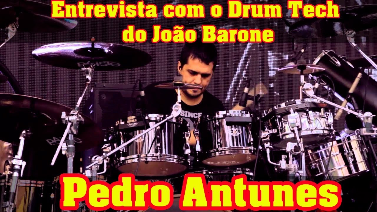 Entrevista com Drum Tech: Pedro Antunes (João Barone) - YouTube