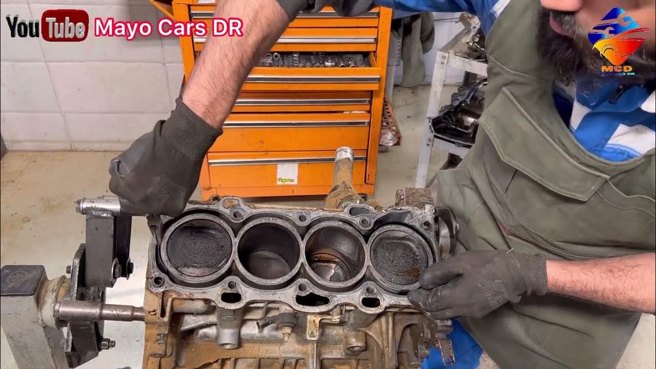 2AZ engine disassemble part 2 Toyota Camry - YouTube