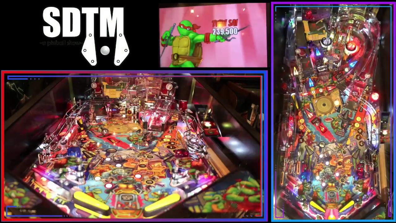 Teenage Mutant Ninja Turtles (TMNT) Pinball Gameplay SDTM - YouTube