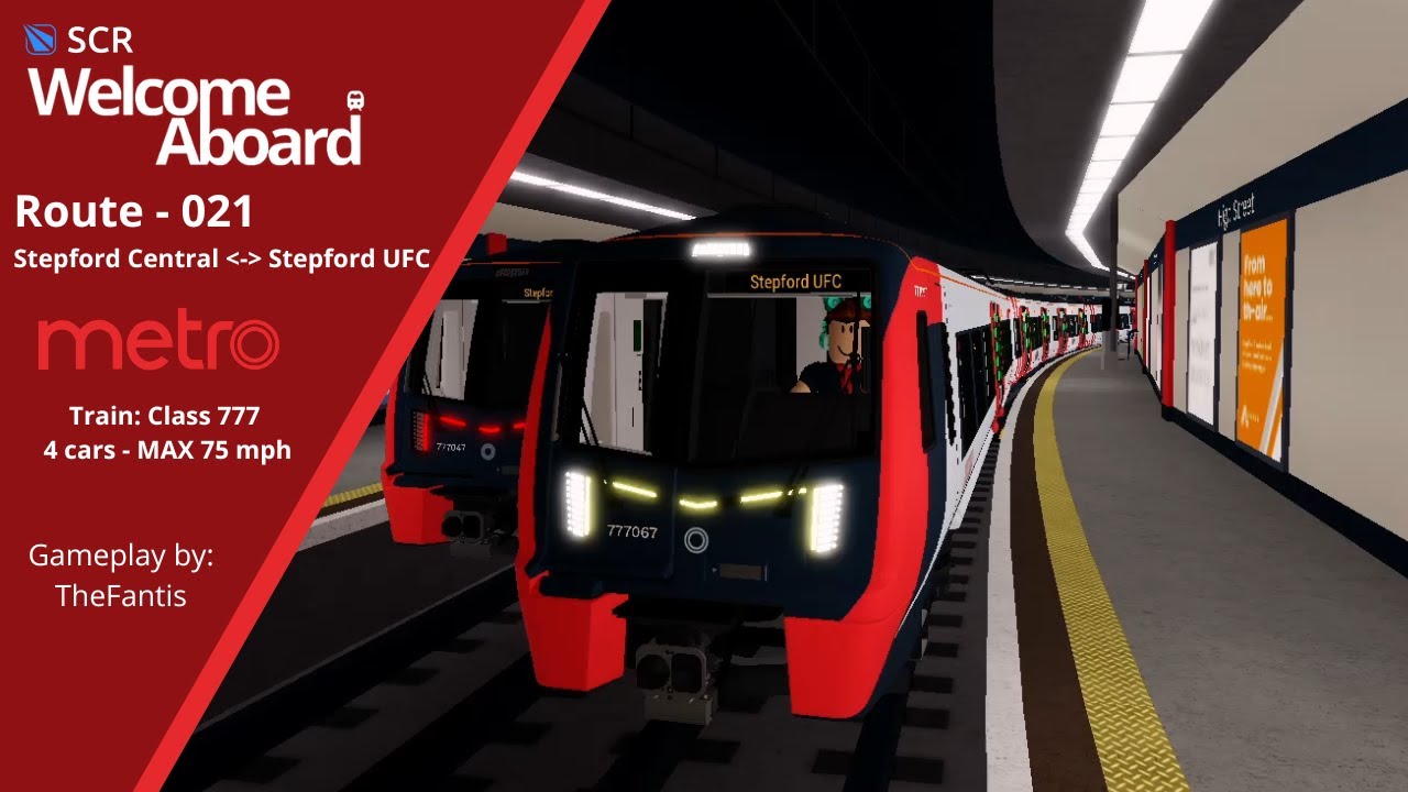 SCR Welcome Aboard - Route 021 "Metro" (Stepford Central to Stepford ...