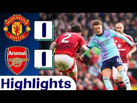 🔴HIGHLIGHTS Comeback for Declan Rice MAN UDT vs Arsenal 1-1 All Goals & Extended Premier League ...